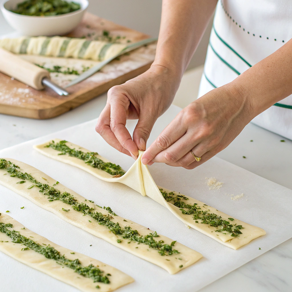 Savory Pastry Pinwheel Tree with Herbs: Your New Holiday Centerpiece ...