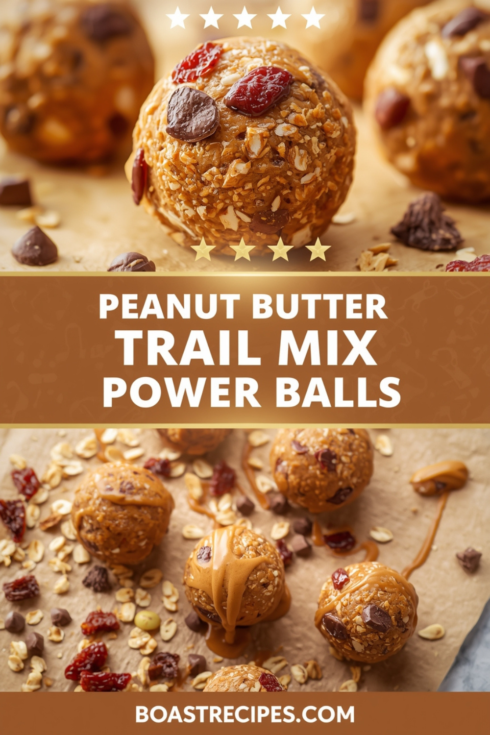 Peanut Butter Trail Mix Power Balls: Your Everyday Energy Boost - Boast ...