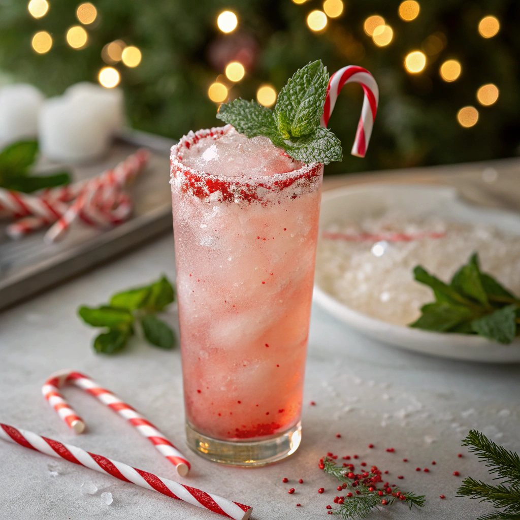 The Dazzling Candy Cane Fizz: Your Ultimate Holiday Cocktail - Boast ...