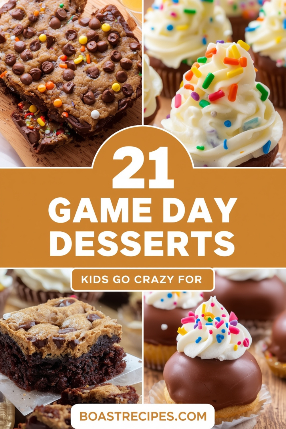 21 Game Day Desserts Kids Go Crazy For - Boast Recipes