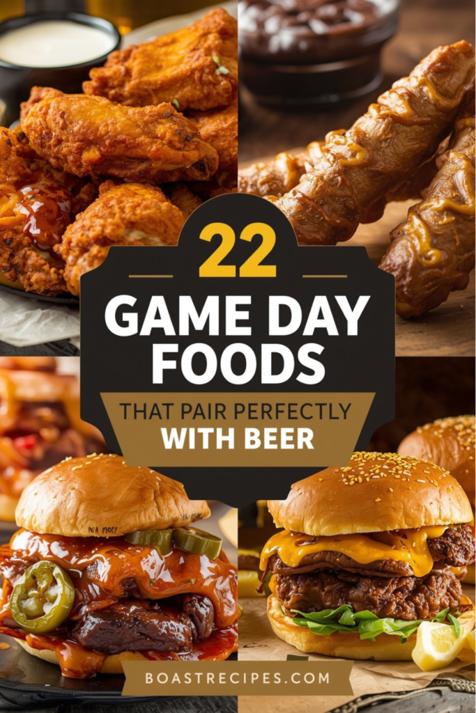 22 Game Day Foods That Pair Perfectly With Beer - Boast Recipes
