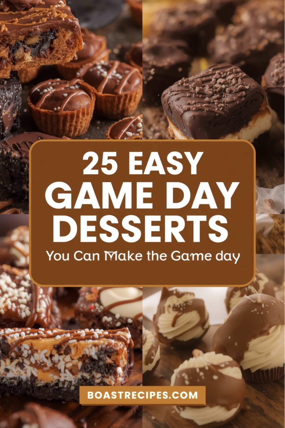 25 Easy Game Day Desserts You Can Make the Night Before - Boast Recipes