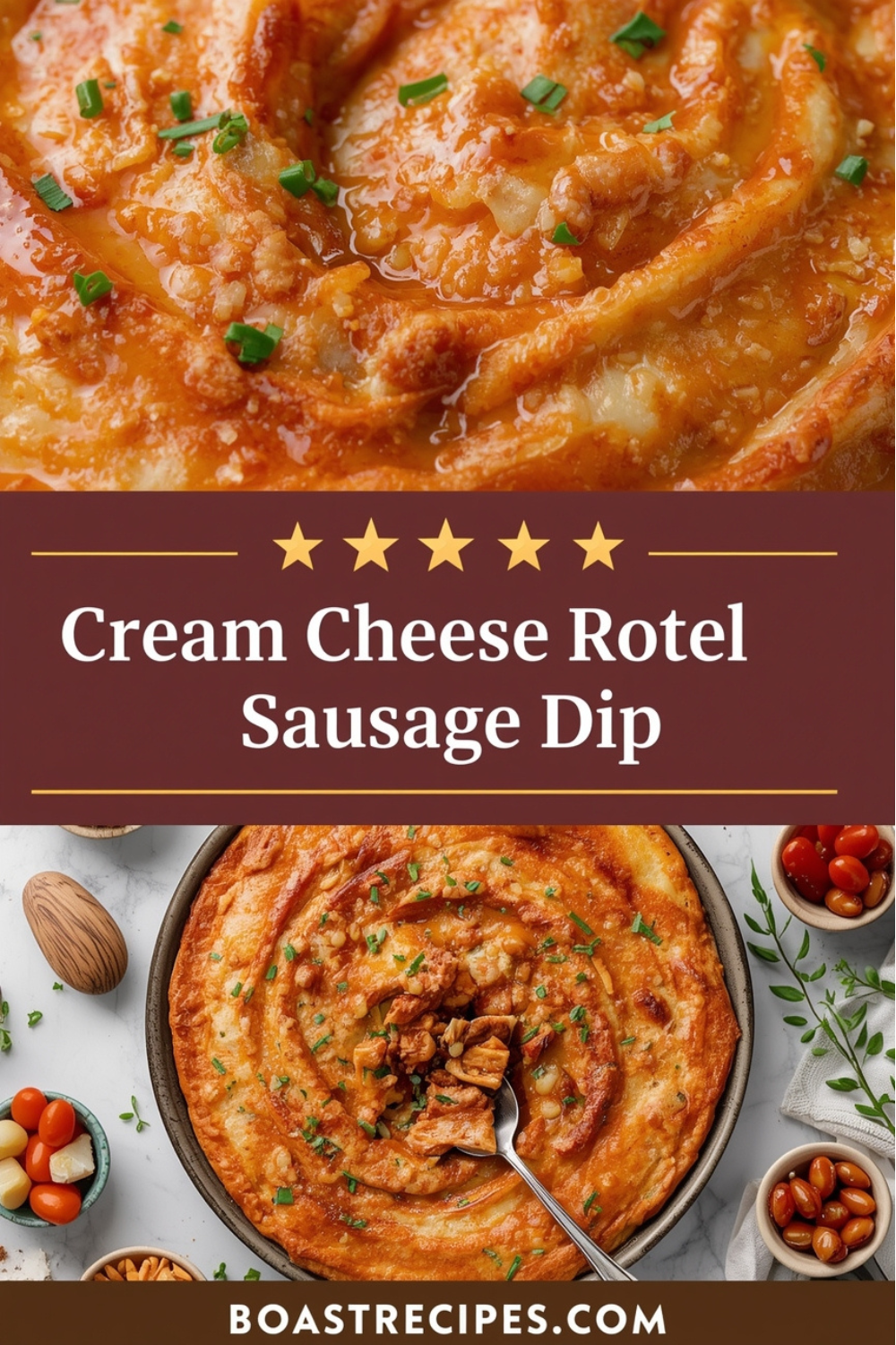 Cream Cheese Rotel Sausage Dip: The Lazy Genius of Party Snacks - Boast ...