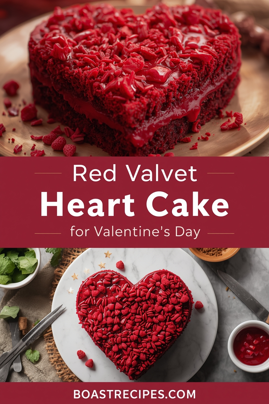 Red Velvet Heart Cake for Valentine’s Day (No Heartbreak Guaranteed ...