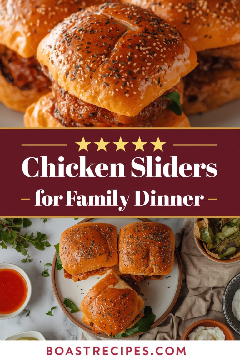 Easy Chicken Sliders for Family Dinner - Boast Recipes